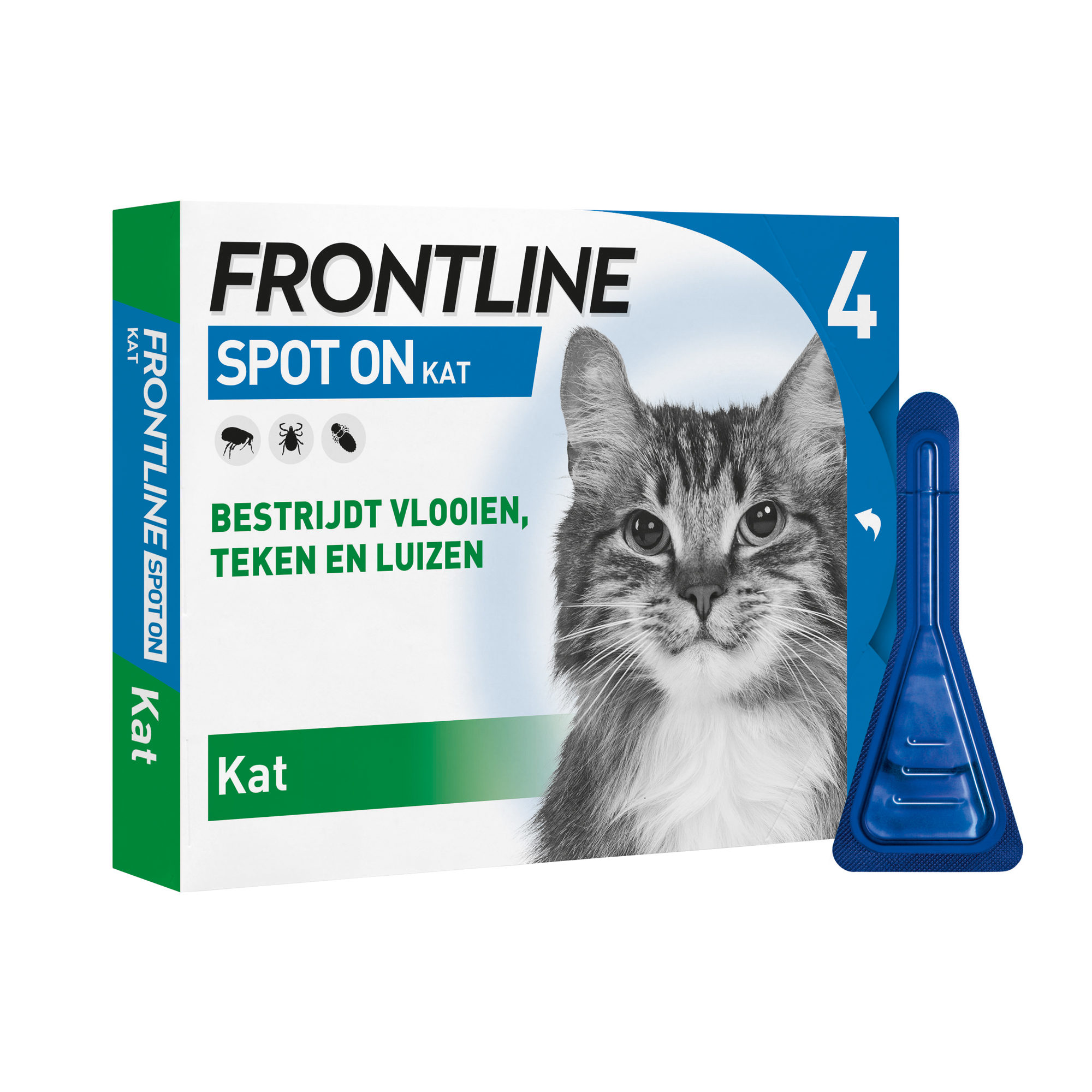 Frontline Spot-On Chat | Anti-puces & Anti-tiques | Medpets.fr