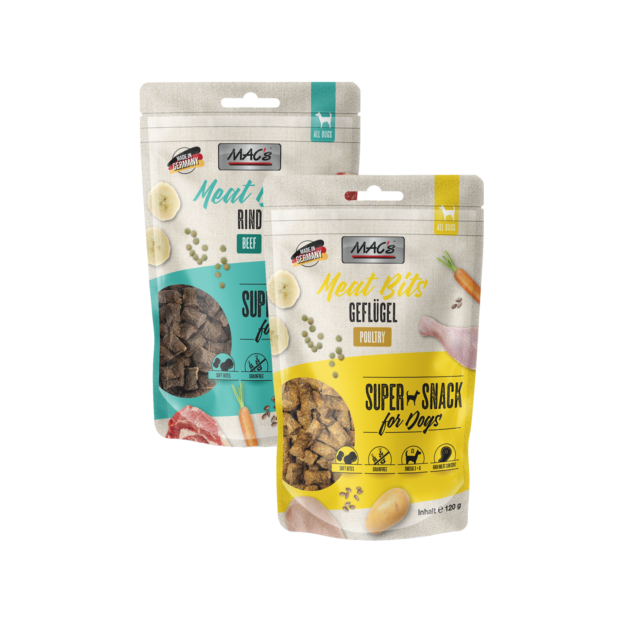 MAC's Meat Bits Hundesnacks | Hund | Bestellen | Medpets.at