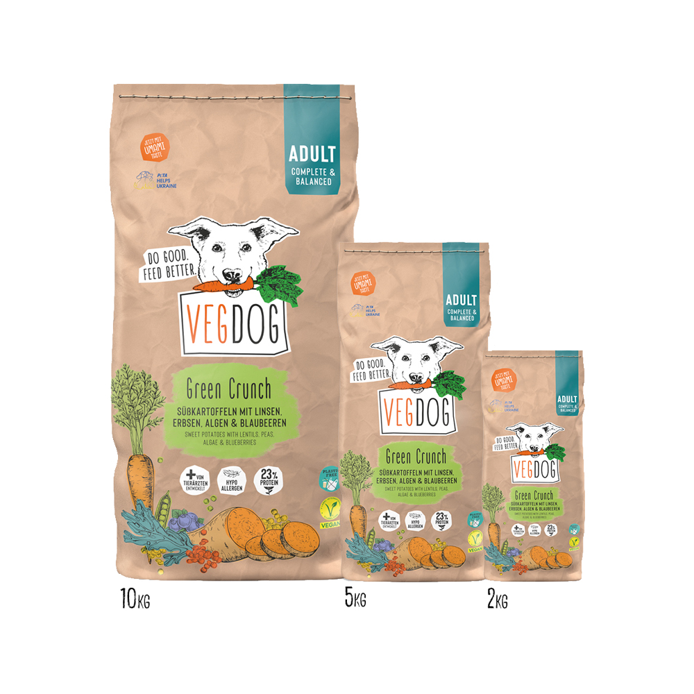VegDog Green Crunch Hundefutter | Medpets | Medpets.at