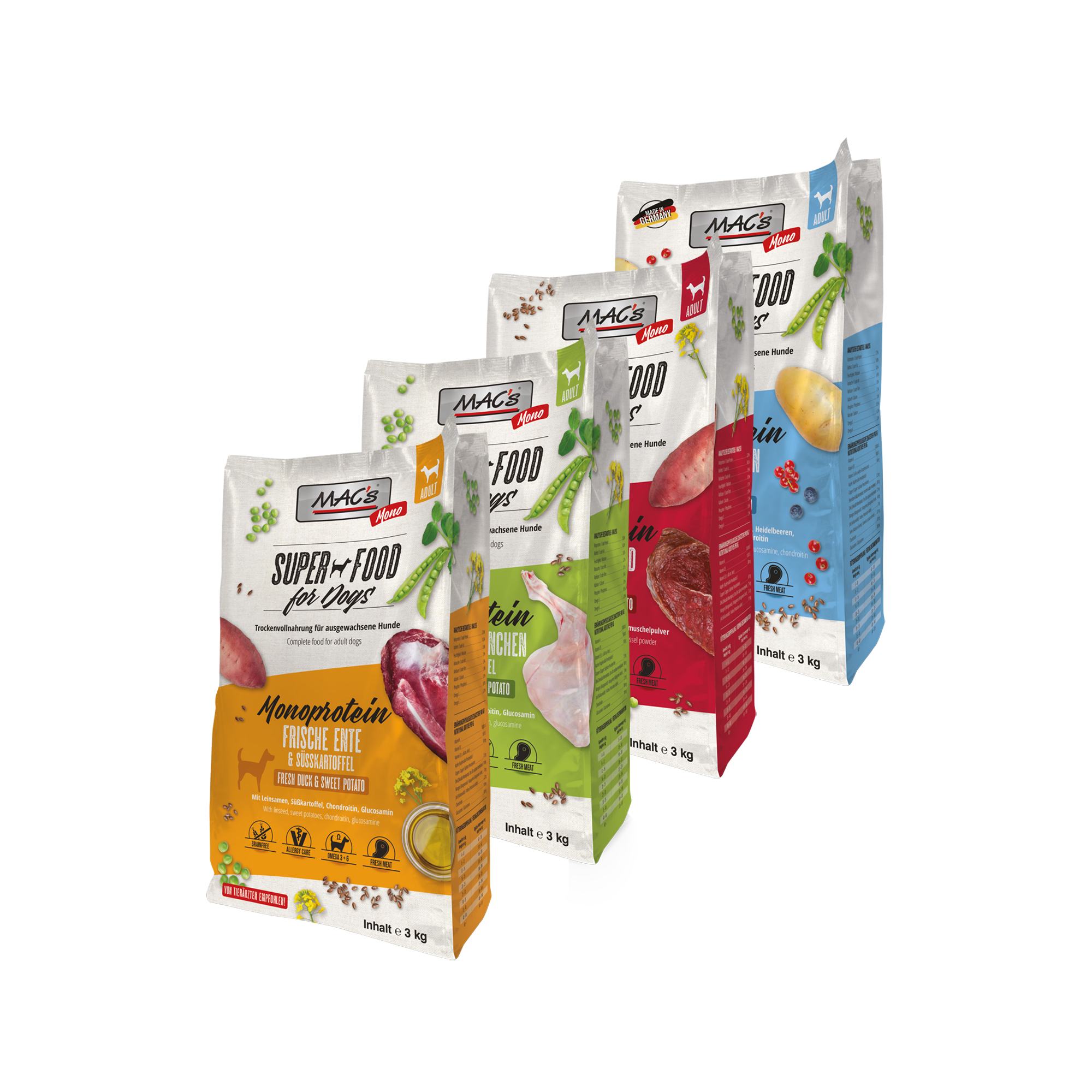 MAC's Monoprotein Hundefutter | Bestellen | Medpets.at