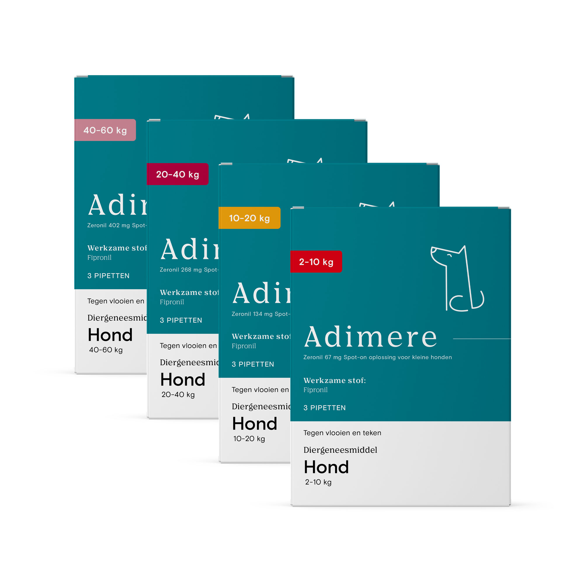 Adimere Vlooien en Teken | Hond | Bestel | Medpets.nl