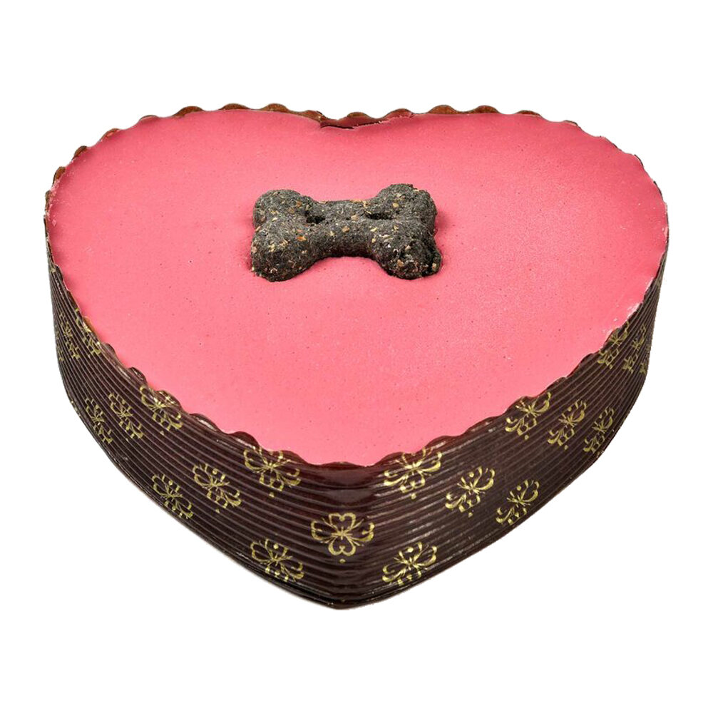 Barking Bakery Pink Heart Pawty Cake | Order | Vetsend.co.uk