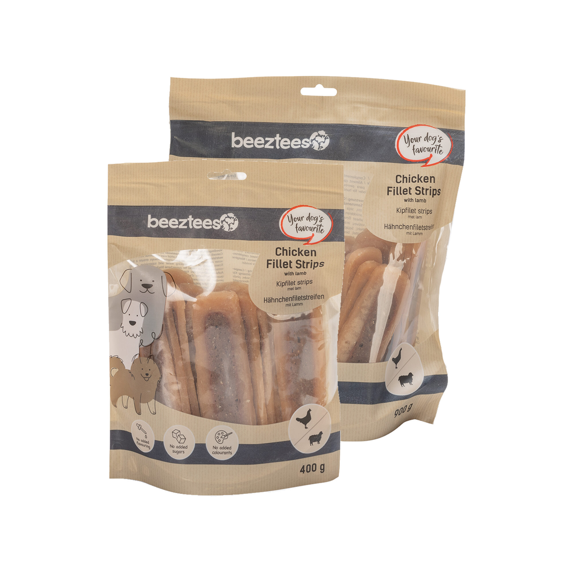 Beeztees Kipfilet Strips met Lam | Honden | Bestellen | Medpets.nl
