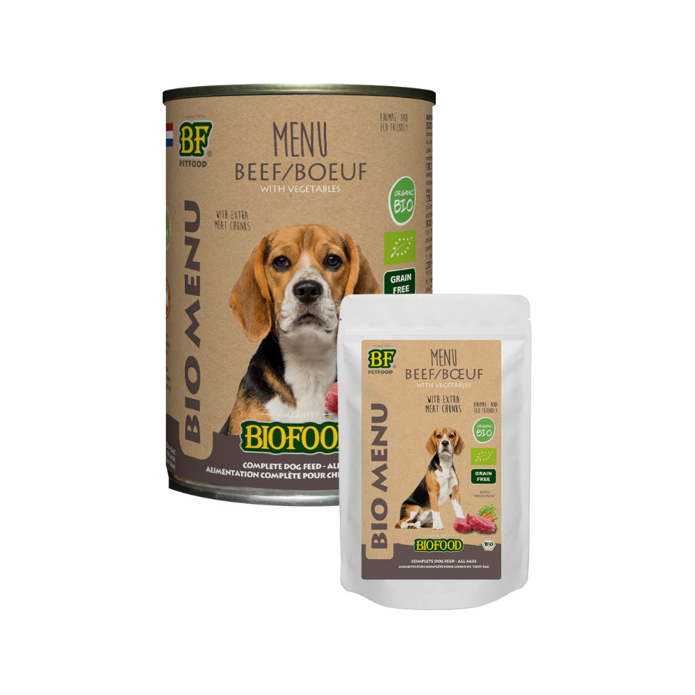 Biofood Organic Menu Rind | Hundefutter | Bestell | Medpets.de
