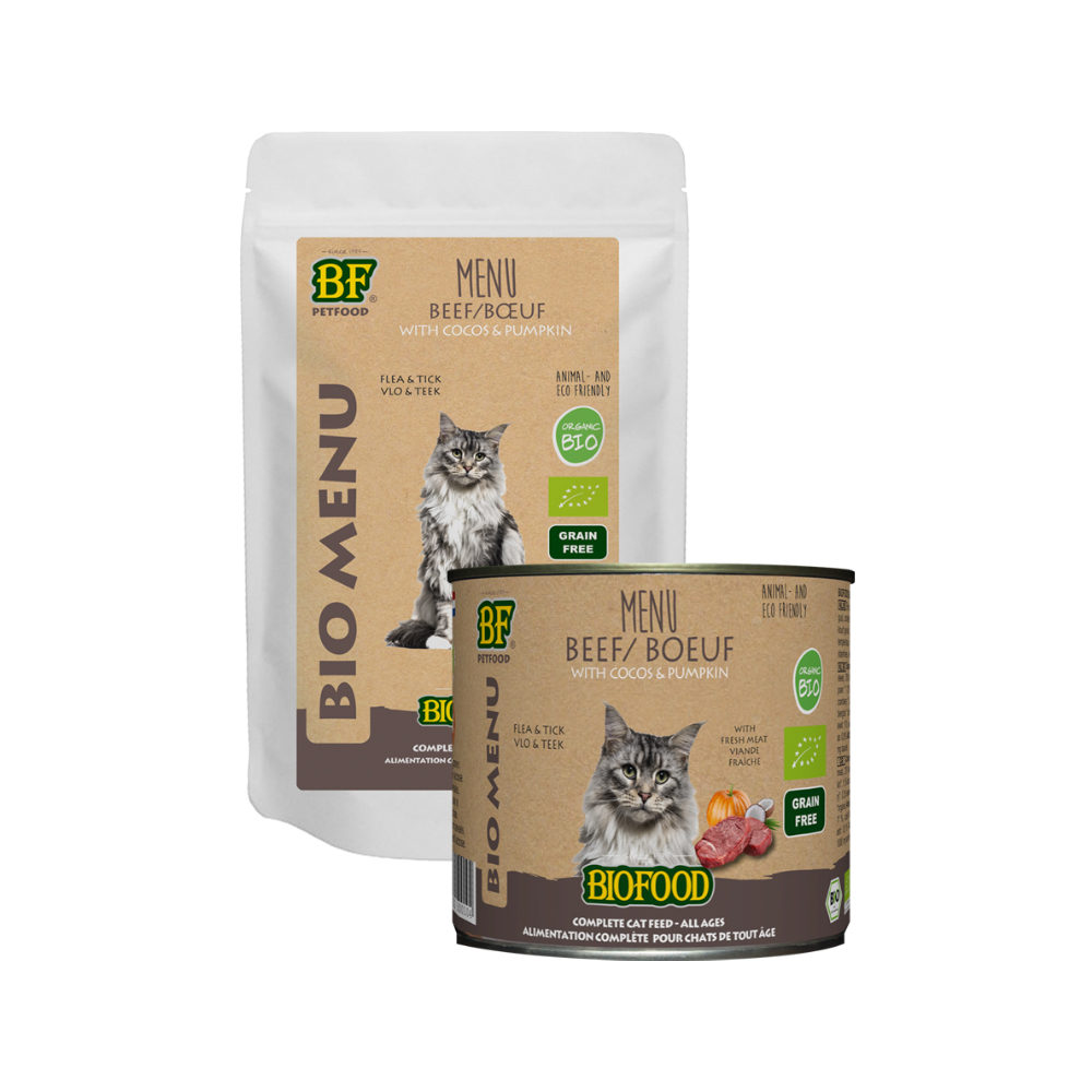 Biofood Organic Menu Rind | Katzenfutter | Bestell | Medpets.de
