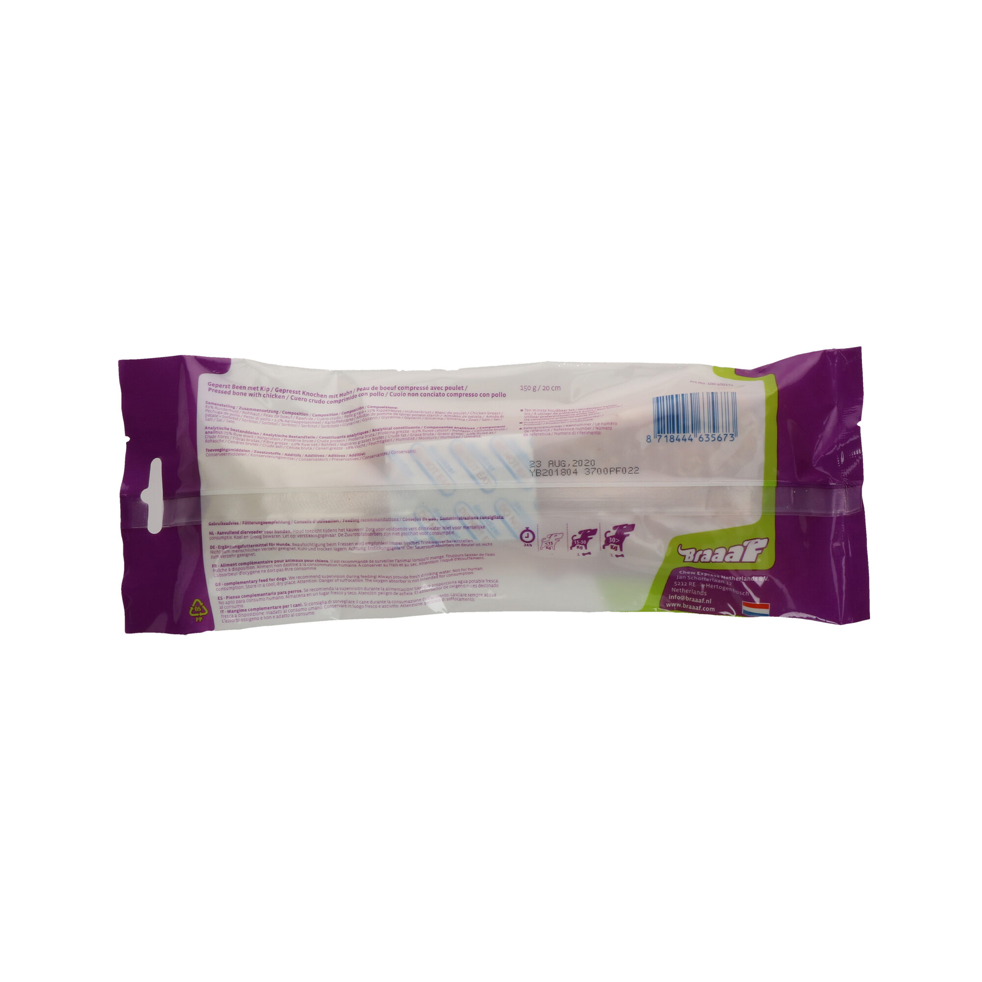 Braaaf Geperst Been met Vlees | Honden | Bestellen | Medpets.be