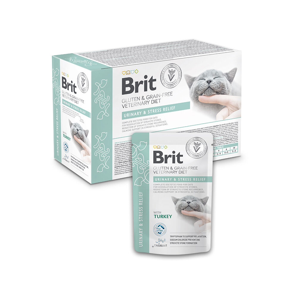 Brit VD Cat - Urinary & Stress Relief - Pouch | Medpets.nl
