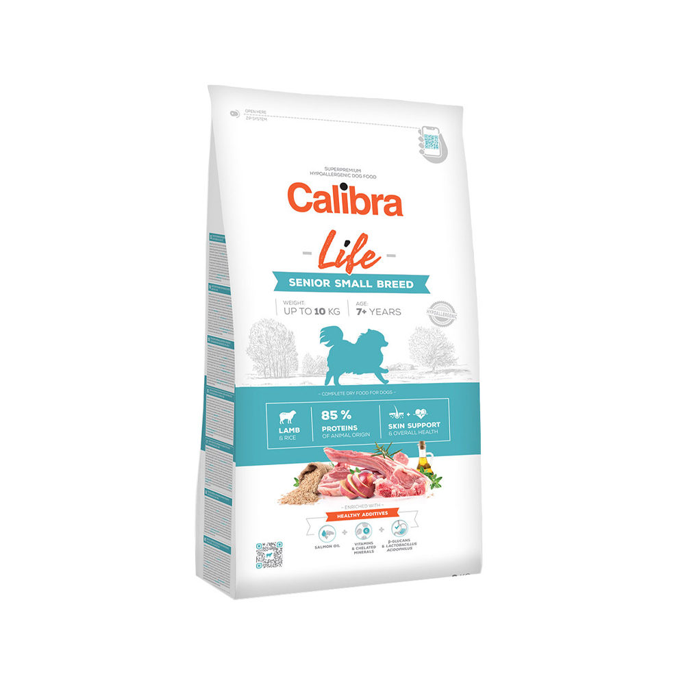 Calibra Dog Life Senior Small Breed - Lam | Bestel | Medpets.nl