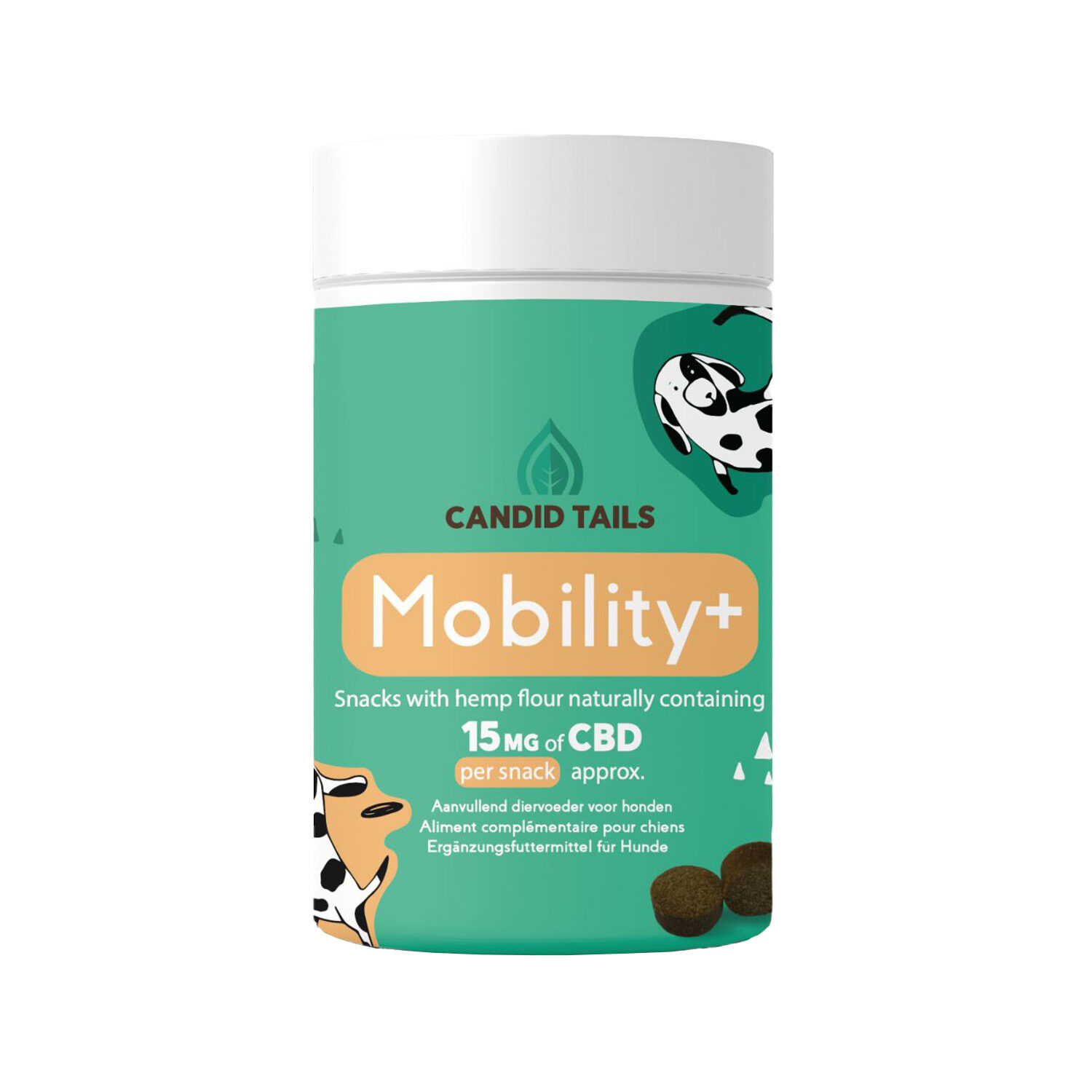 Candid Tails Mobility+ Snacks met CBD | Honden | Medpets.be