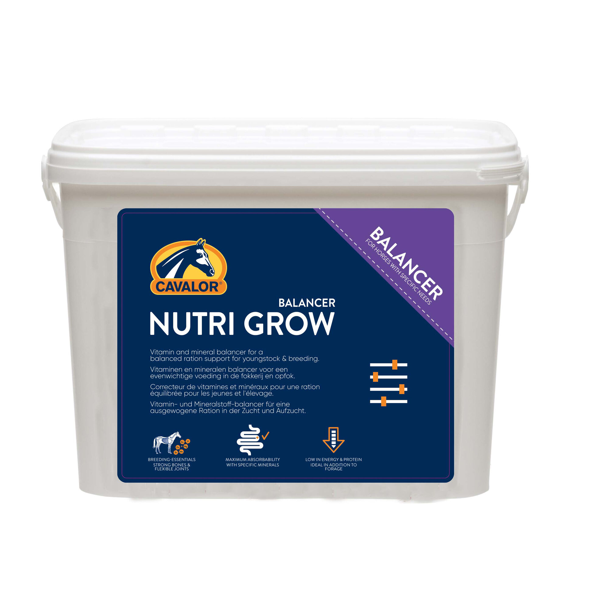 Cavalor NutriGrow | Dracht en Groei Supplement | Bestellen | Medpets.be
