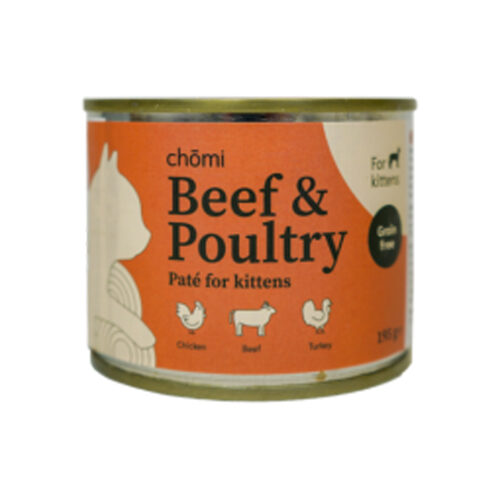 Chomi Kitten Rund & Kip Paté I Bestellen | Medpets.be