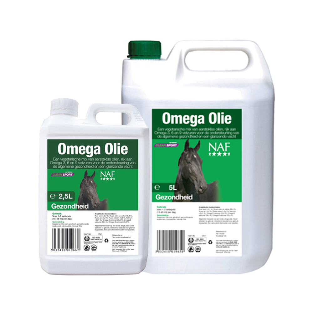 NAF Omega Oil | Paarden | Bestellen | Medpets.be
