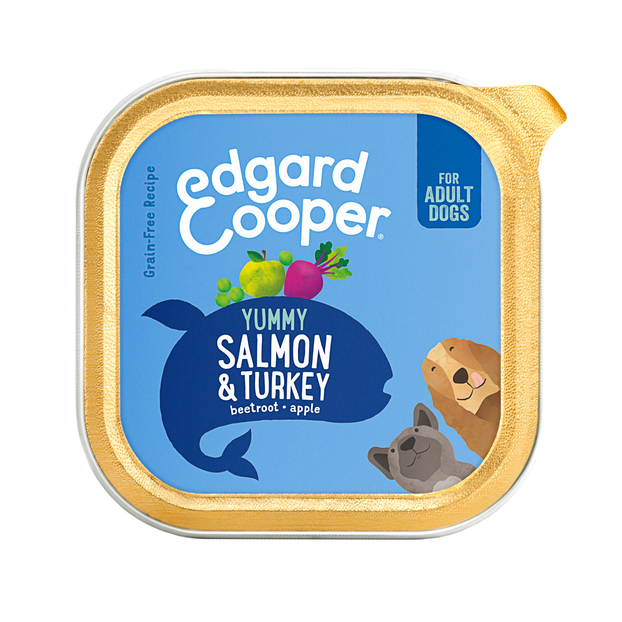 Edgard & Cooper Adult - Salmon & Turkey - Tubs | Vetsend.co.uk