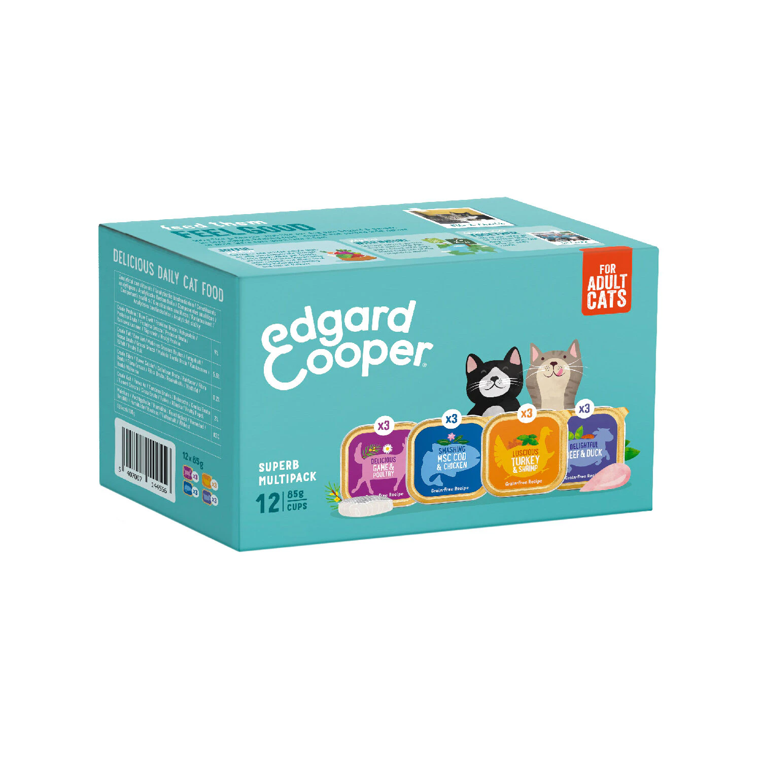 Edgard & Cooper Multipack Cat Food | Order | Vetsend.co.uk
