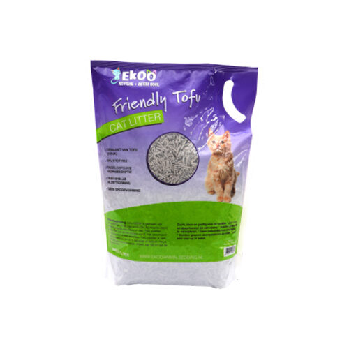 Ekoo Friendly Tofu kattenbakvulling I Kat I Bestel | Medpets.nl