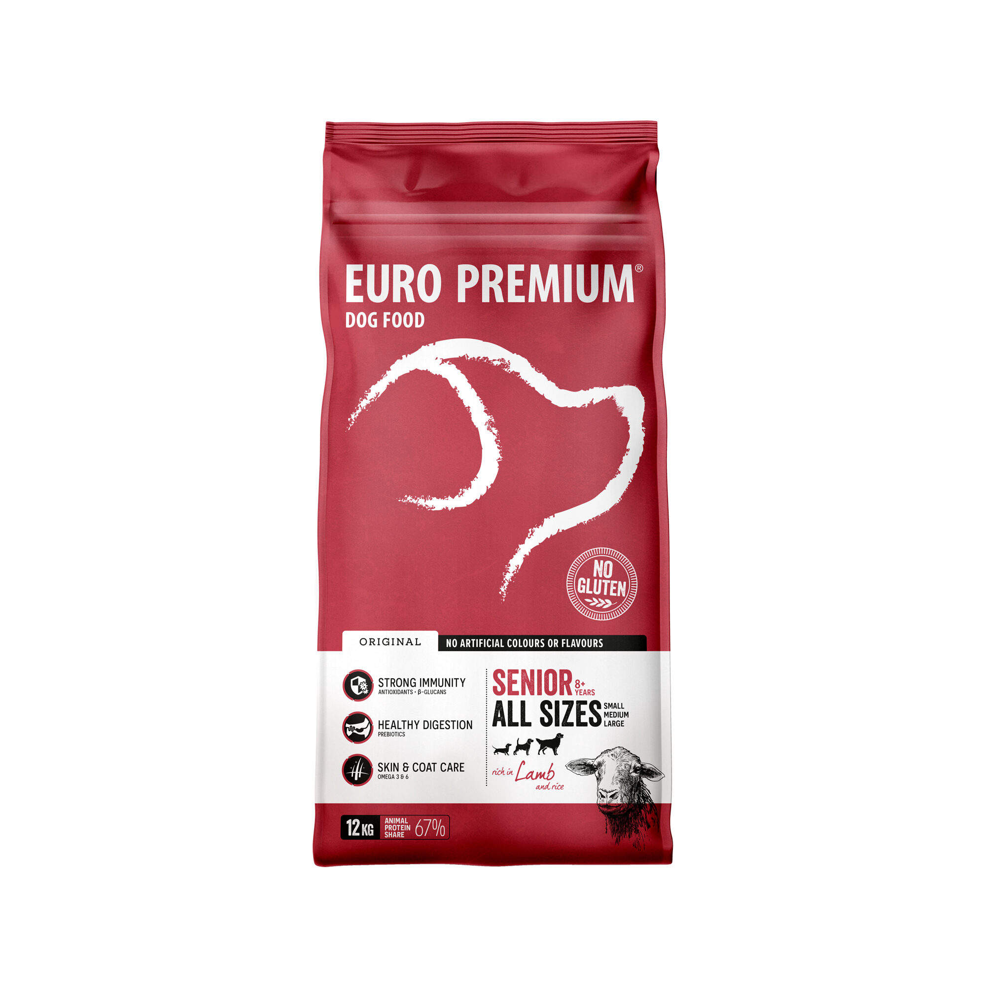 Euro Premium Senior Lamb & Rice | Hond | Bestellen | Medpets.be