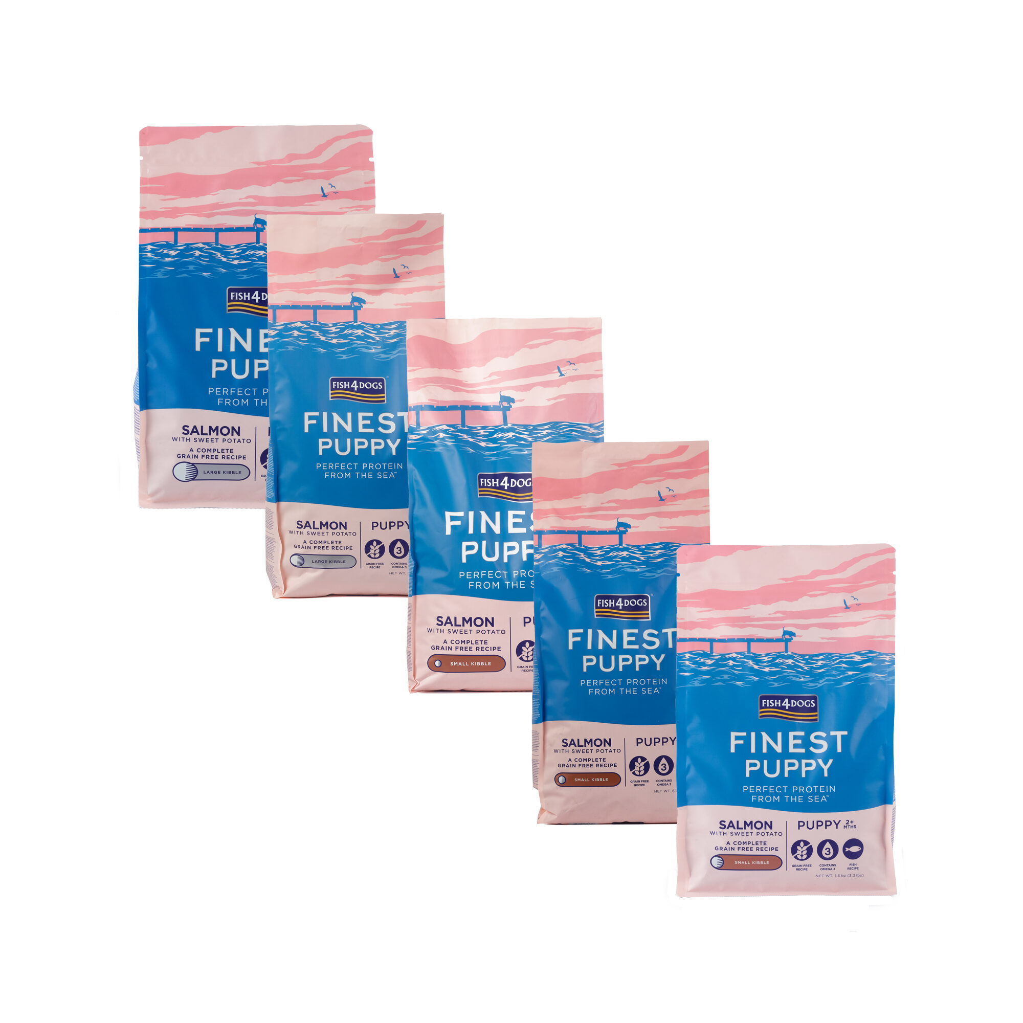 Fish4Dogs Finest Puppy Salmon with Sweet Potato | Vetsend.co.uk