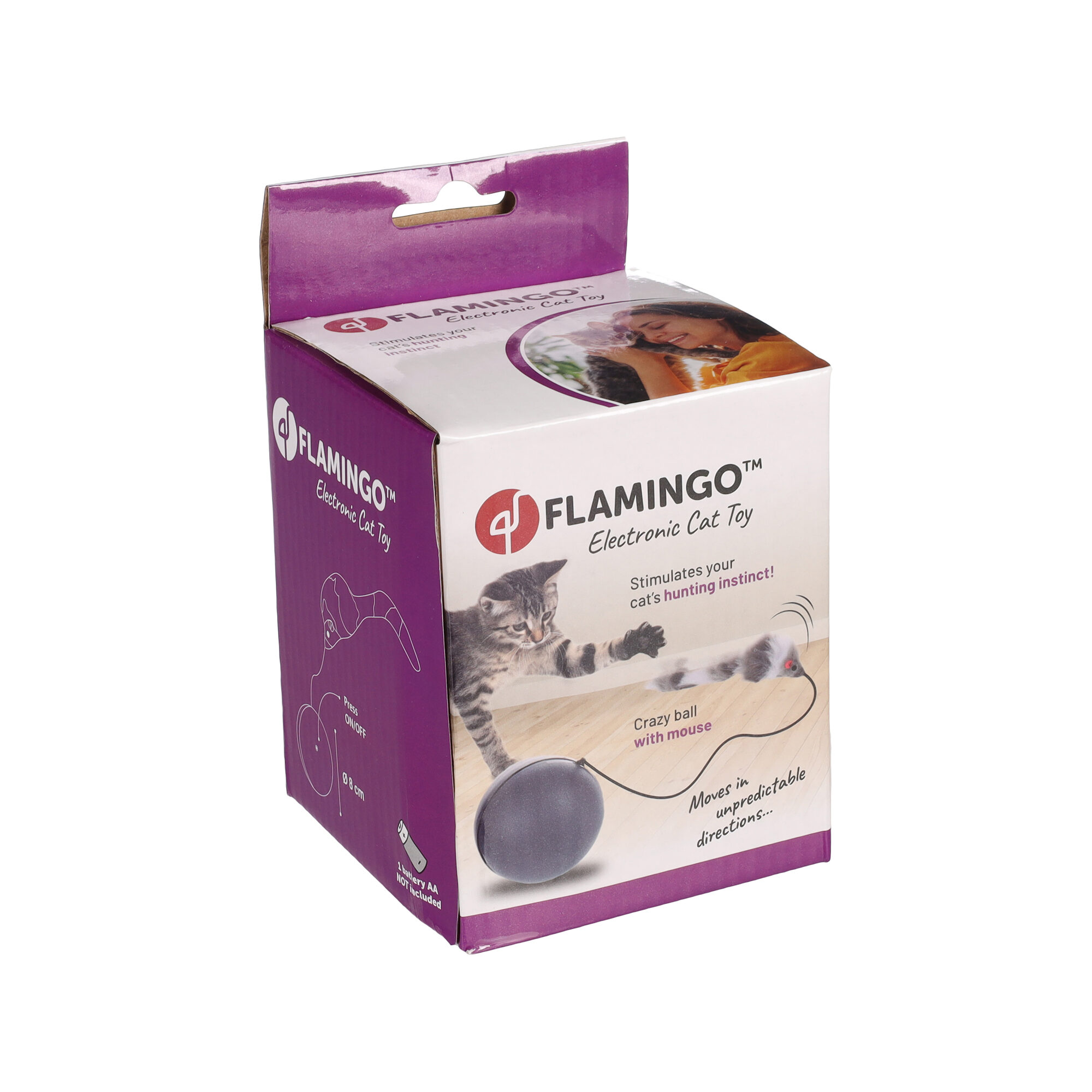 Flamingo Electronic Toy Mouse | Cats | Order now | Vetsend.co.uk