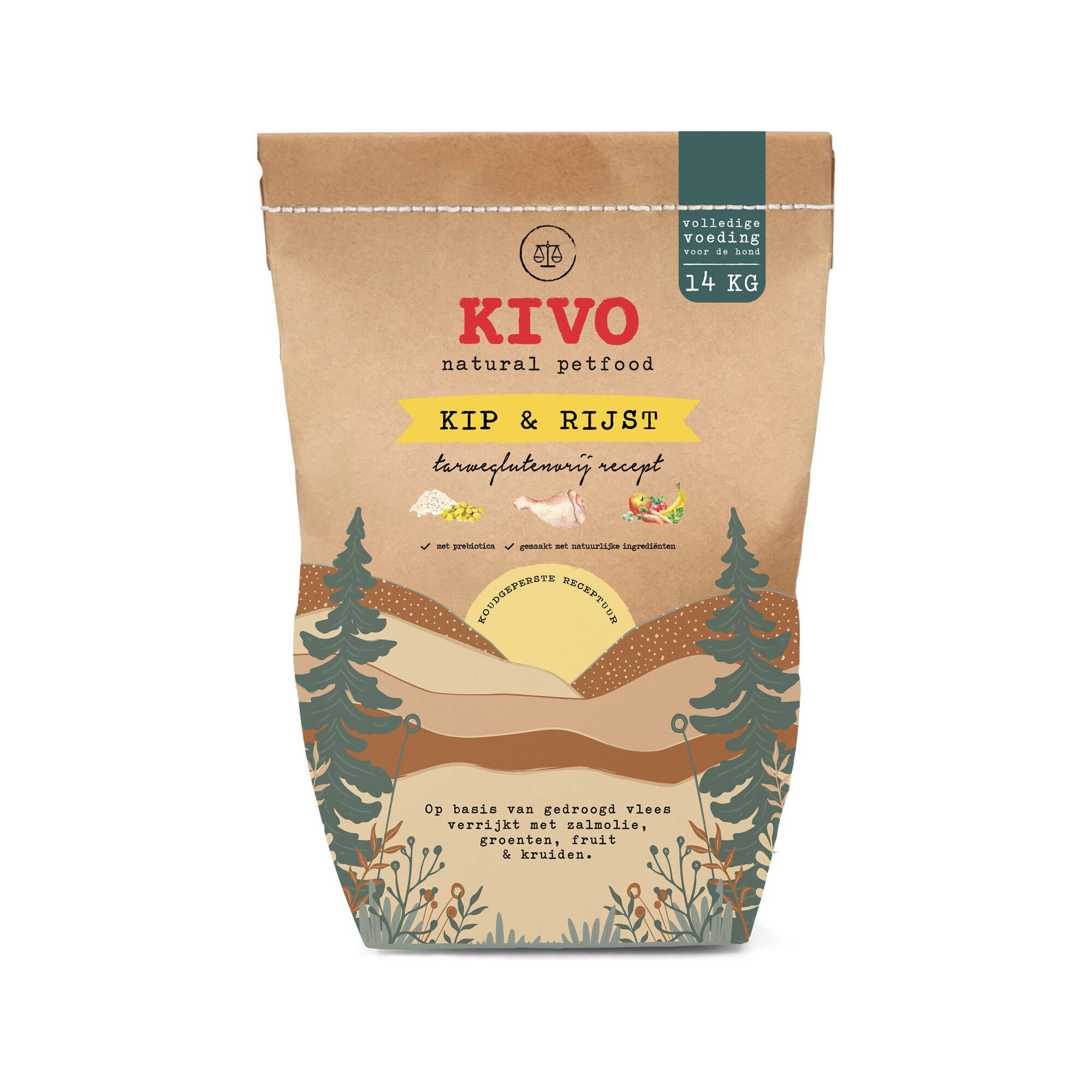 Kivo Chicken and Rice Gluten-Free | Dog | Order | Vetsend.co.uk