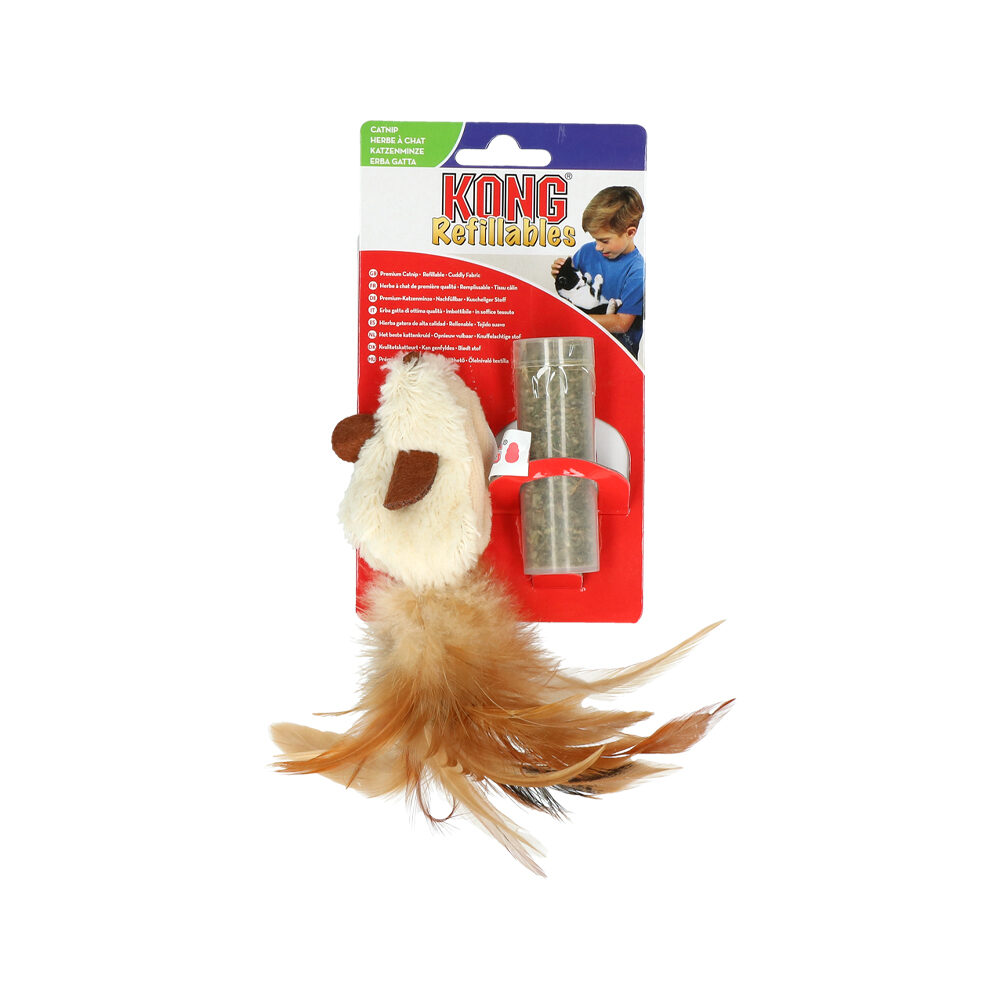 KONG Feather Mouse | Cat Toys | Order | Vetsend.co.uk