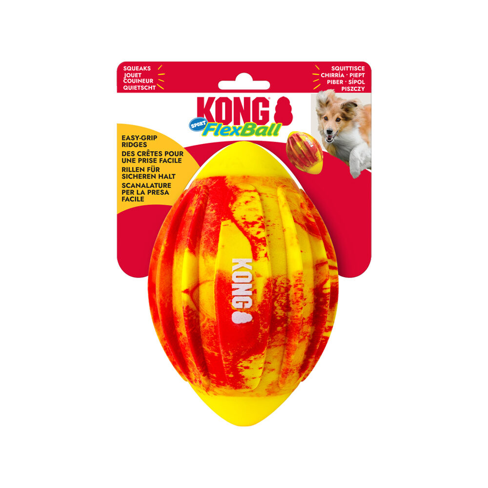 KONG Flexball Rugbybal | Hond | Bestellen | Medpets.nl