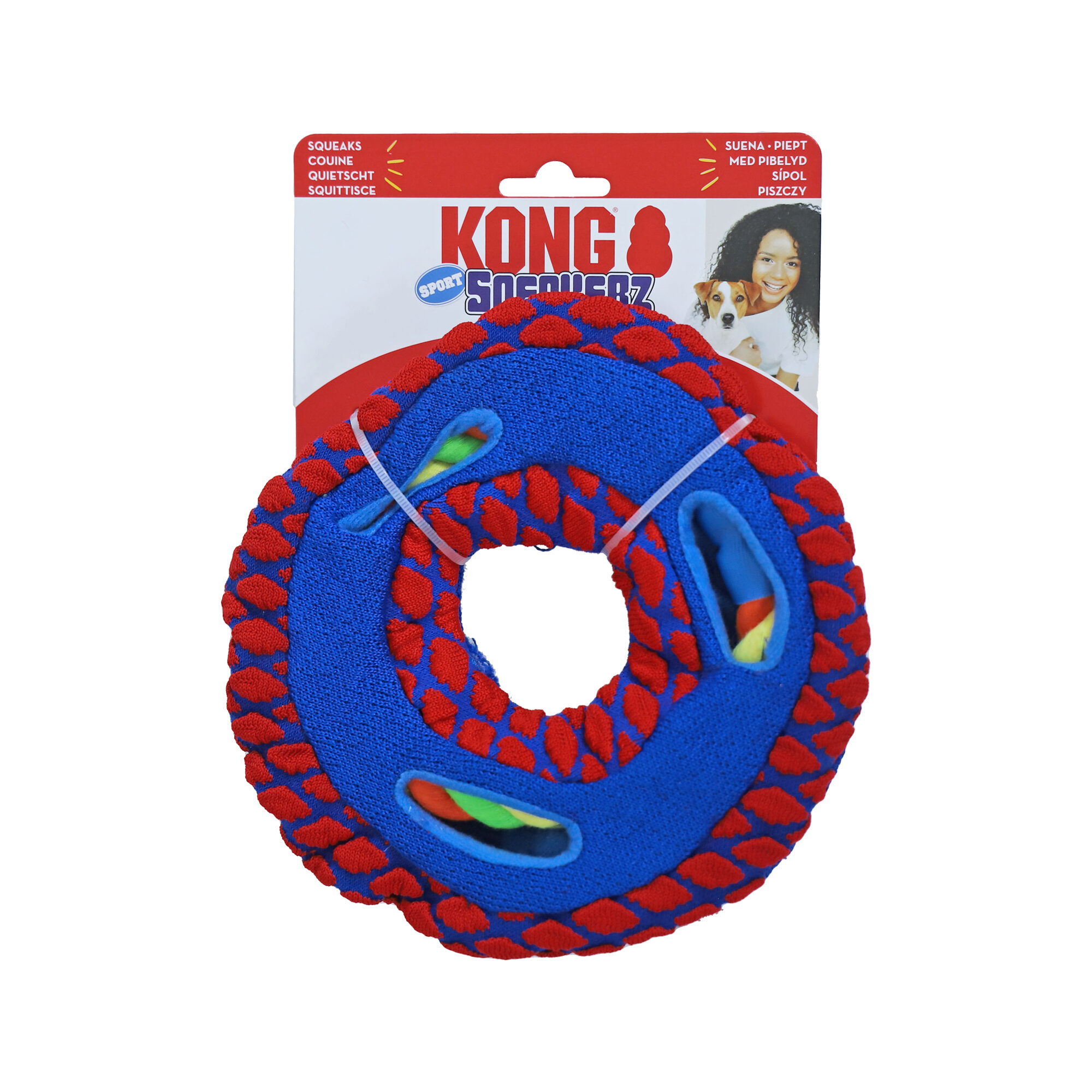 KONG Sneakerz Sport Disc - Medium I Hond I Bestel | Medpets.be