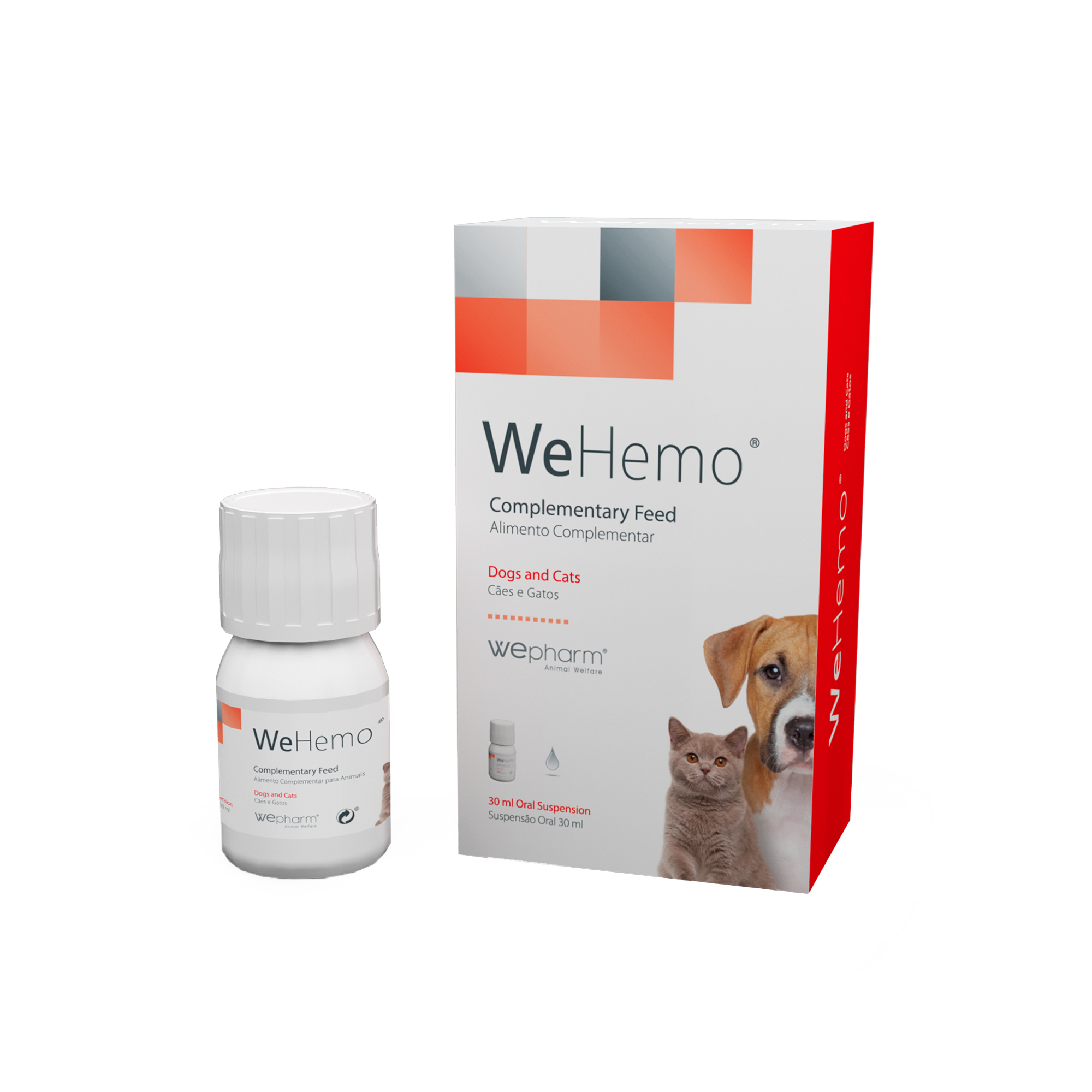 Wepharm WeHemo | Bloedcellen | Hond & Kat | Bestel | Medpets.be