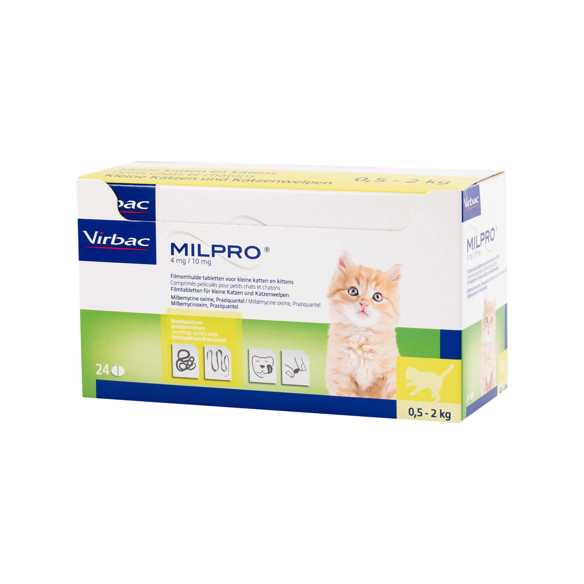 Milpro Kat | Ontworming Kittens en Katten | Bestellen | Medpets.be