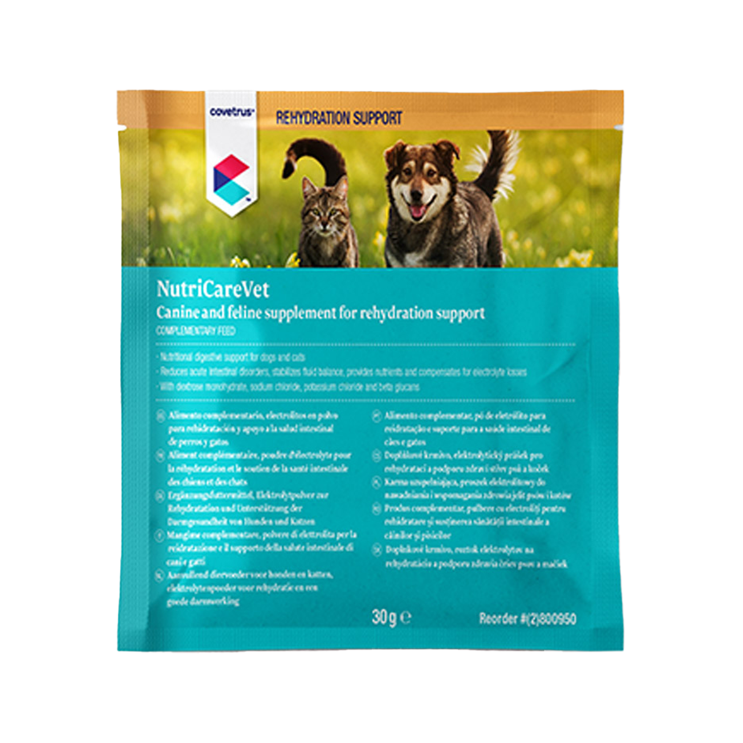 NutriCareVet Oral Rehydration Sachets | Dog & Cat | Vetsend.co.uk