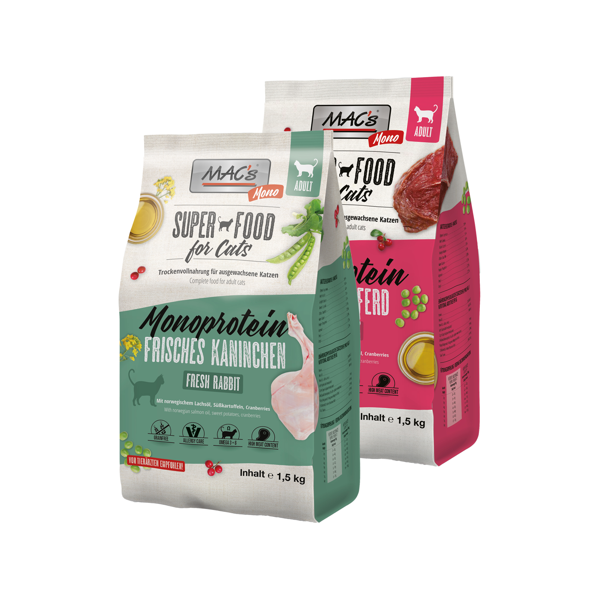 MAC's Adult Monoprotein Katzenfutter | Katze | Bestellen | Medpets.at