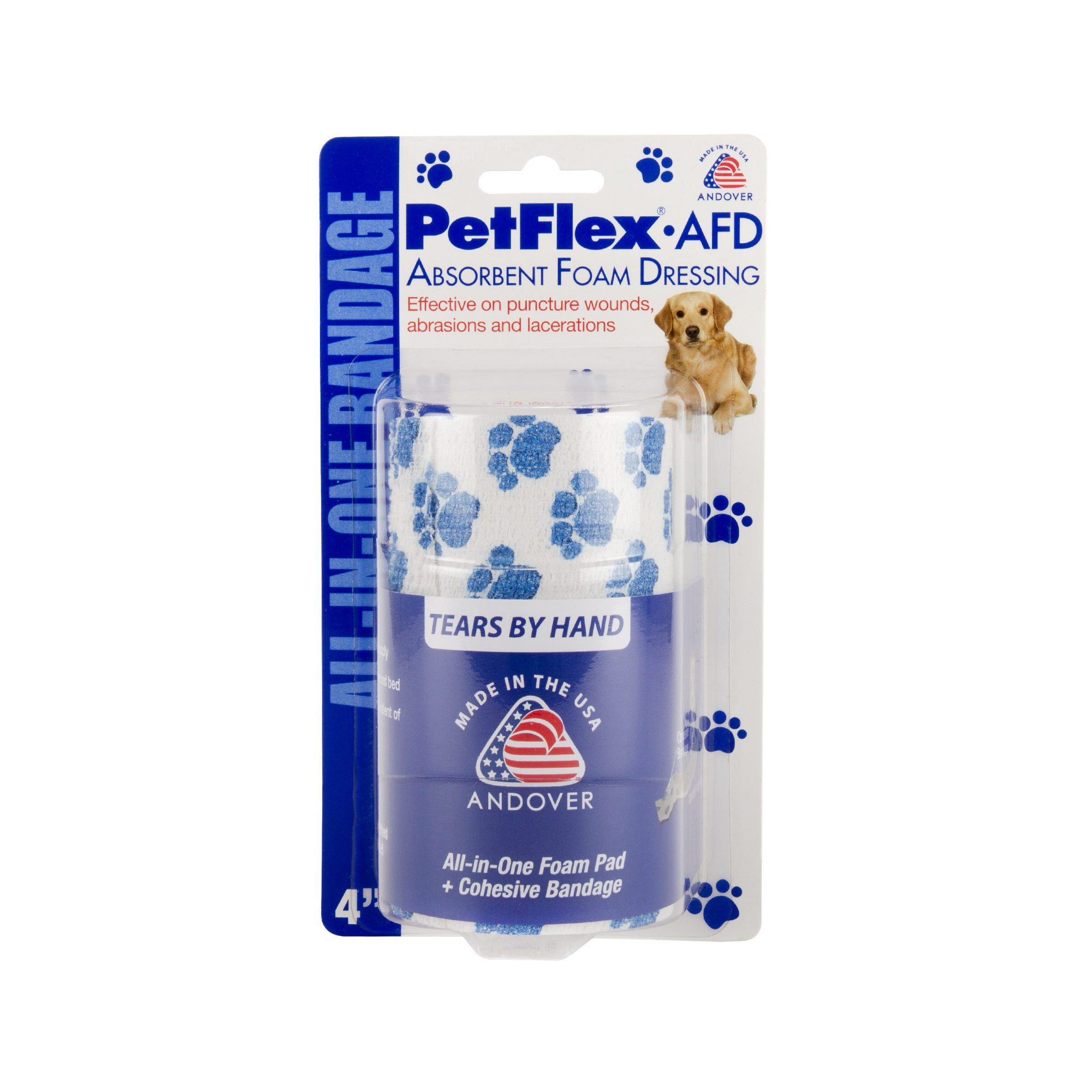 Petflex AFD | Elastische Bandage mit Verband | Hund & Katze | Medpets.de