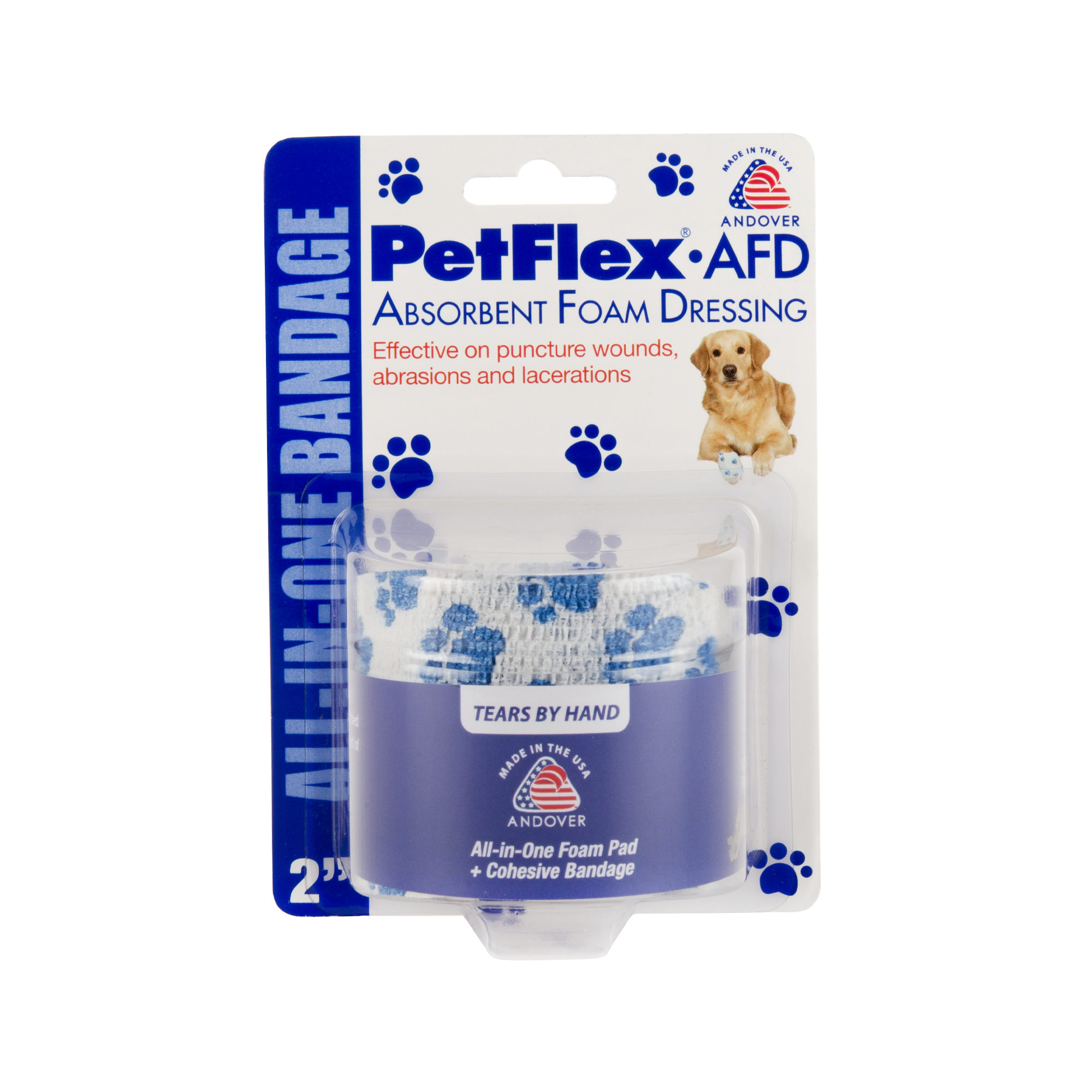 Petflex AFD | Elastische Bandage mit Verband | Hund & Katze | Medpets.de
