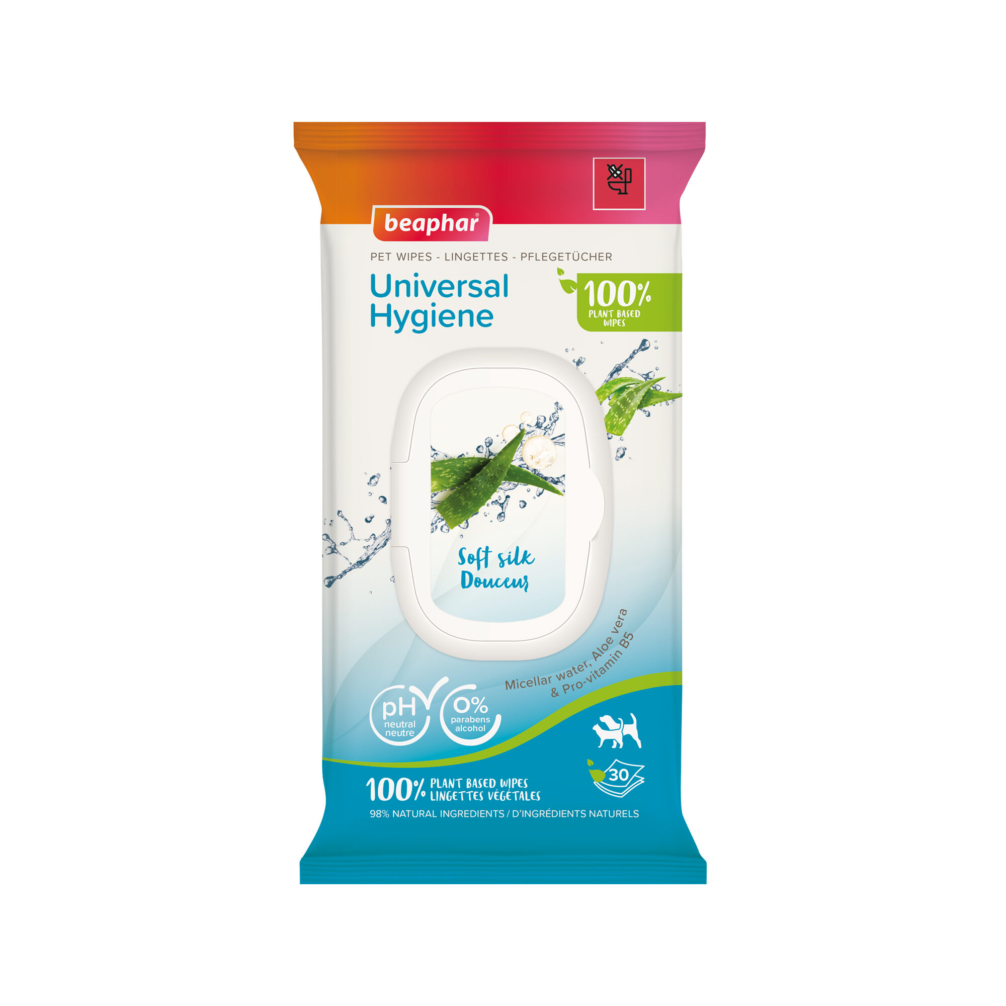 Beaphar Animal Wipes Universal Hygiene | Dog | Cat | Vetsend.co.uk