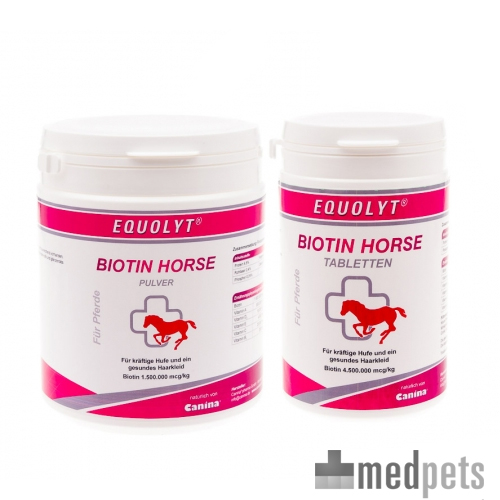 Canina Equolyt Biotin Horse | bestellen | Verbesserung der ...