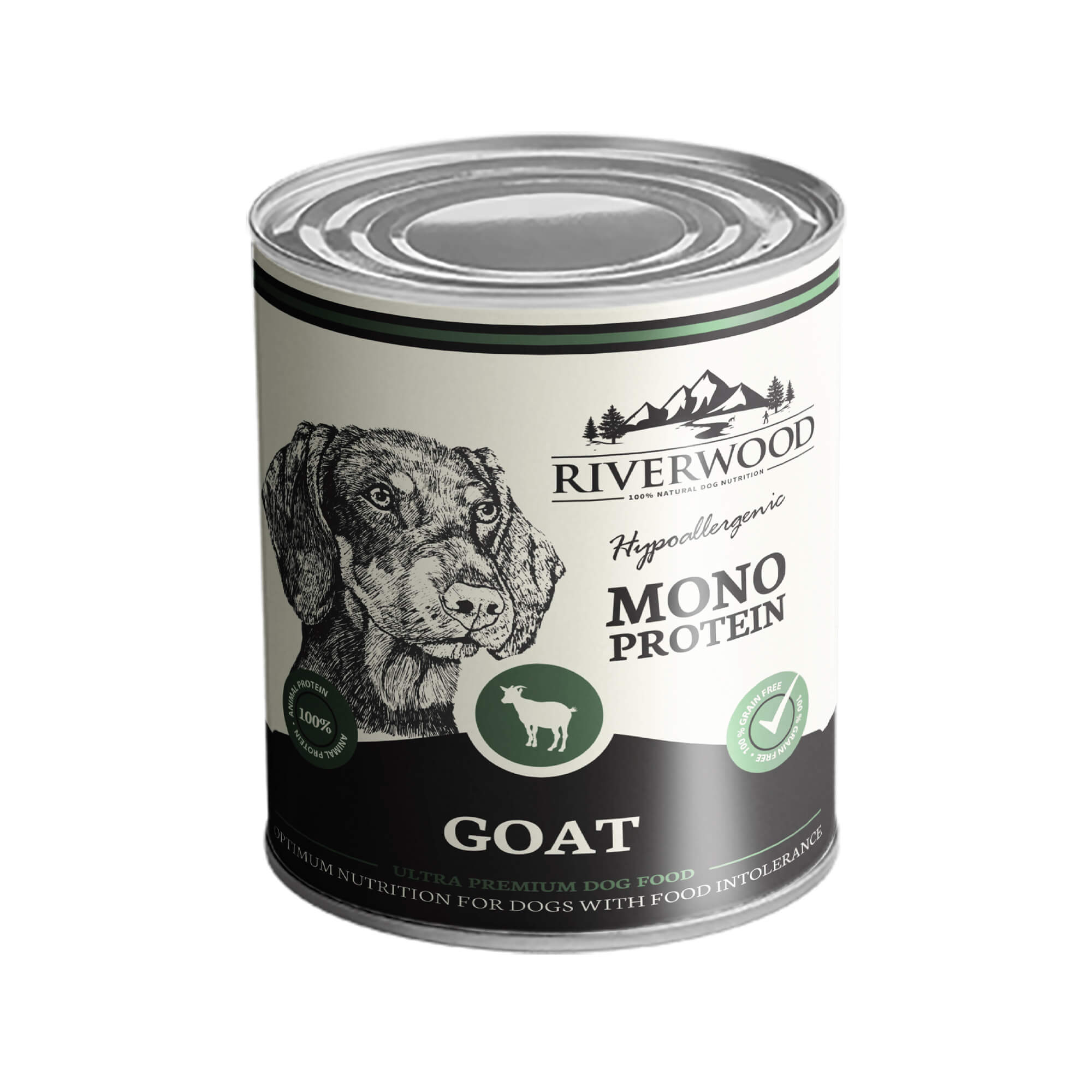 Riverwood Mono Protein Dog Food - Tin | Order | Vetsend.co.uk