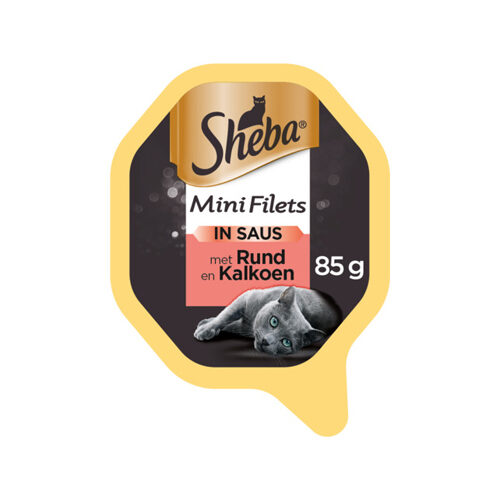 Sheba Mini Fillets in Sauce Beef & Turkey | Order | Vetsend.co.uk