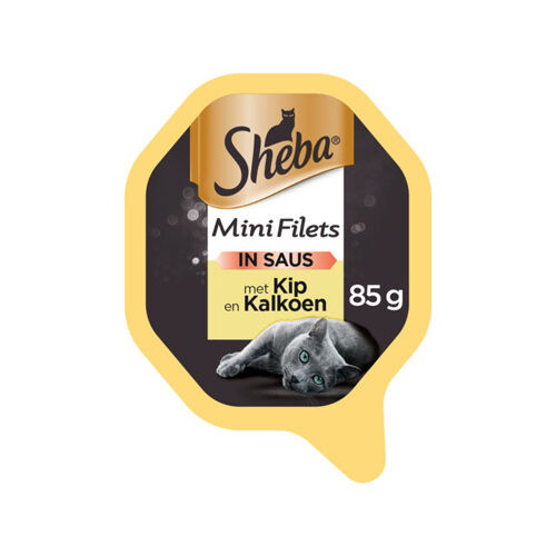 Sheba Mini Fillets in Sauce Chicken & Turkey | Order | Vetsend.co.uk