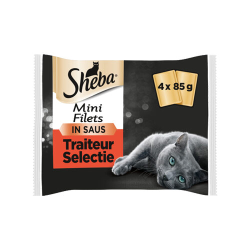 Sheba Selection Mini Fillets in Sauce | Cat | Vetsend.co.uk