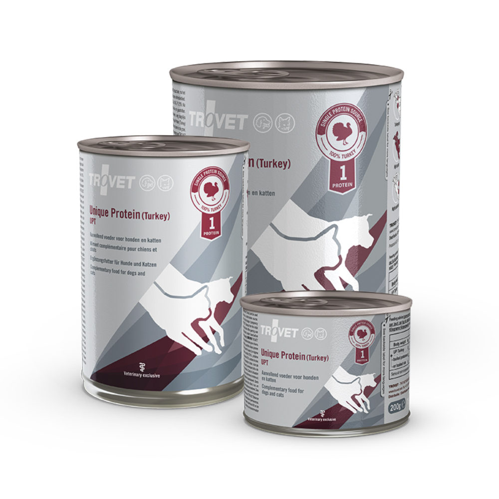 TROVET Unique Protein UPT (Turkey) - Hond/Kat | Medpets.nl