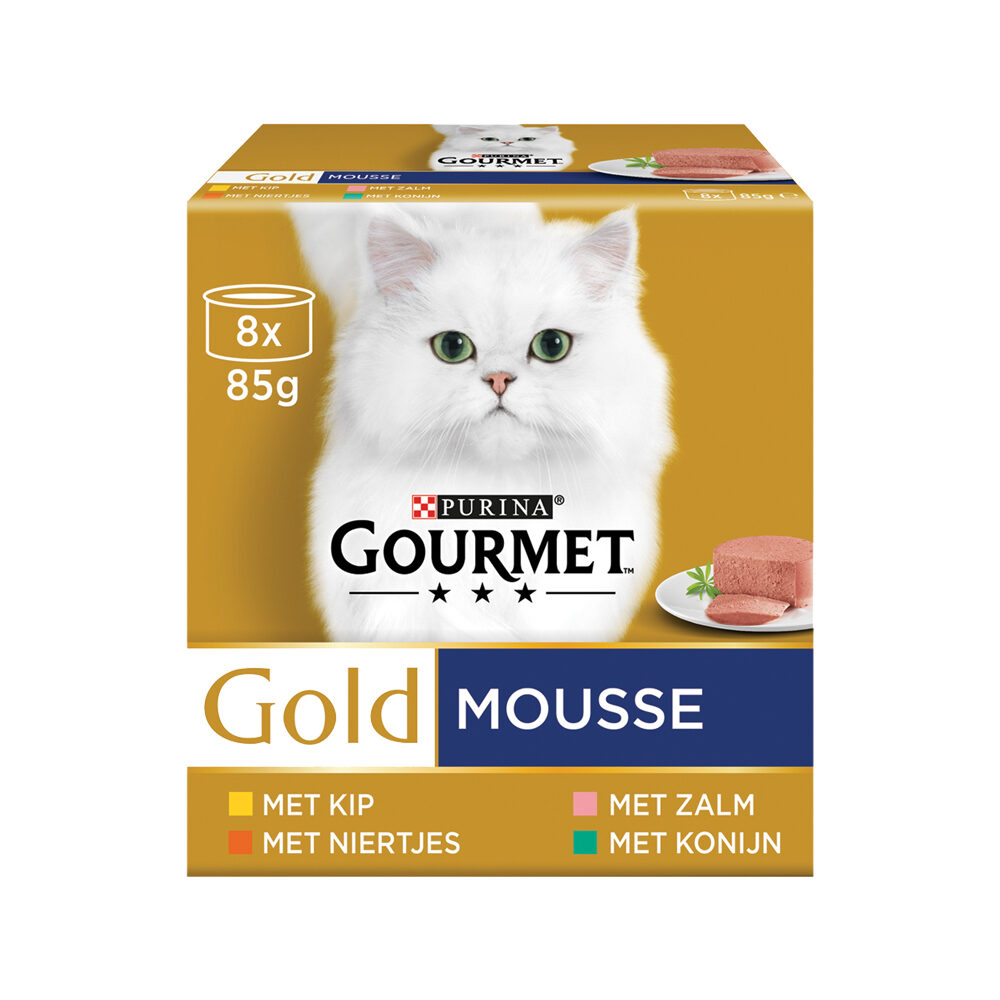 Gourmet Gold Mousse I Katte I Bestil I Medpets | Medpets.dk