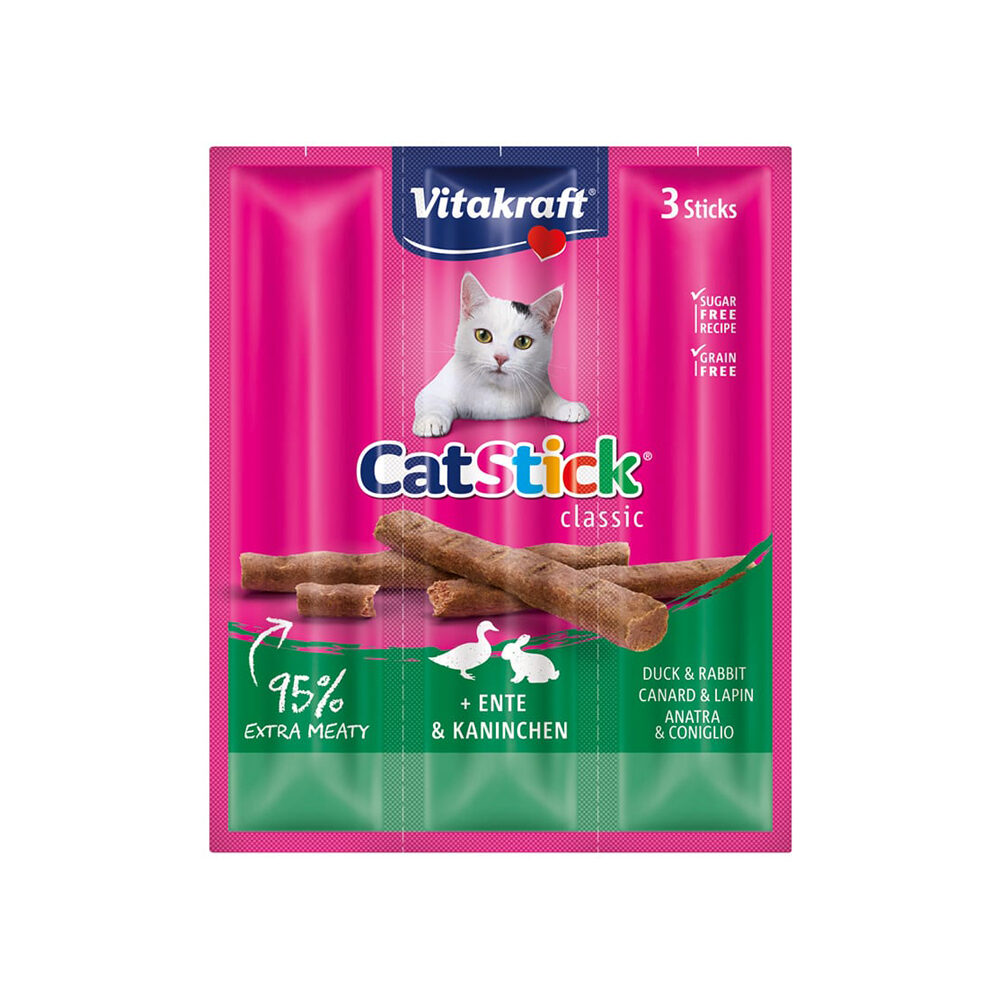 Vitakraft Cat Stick Mini Canard & Lapin | Acheter | Medpets.fr