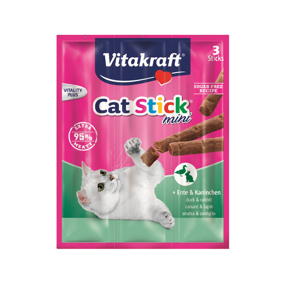 Vitakraft Cat Stick Mini Canard & Lapin | Acheter | Medpets.fr