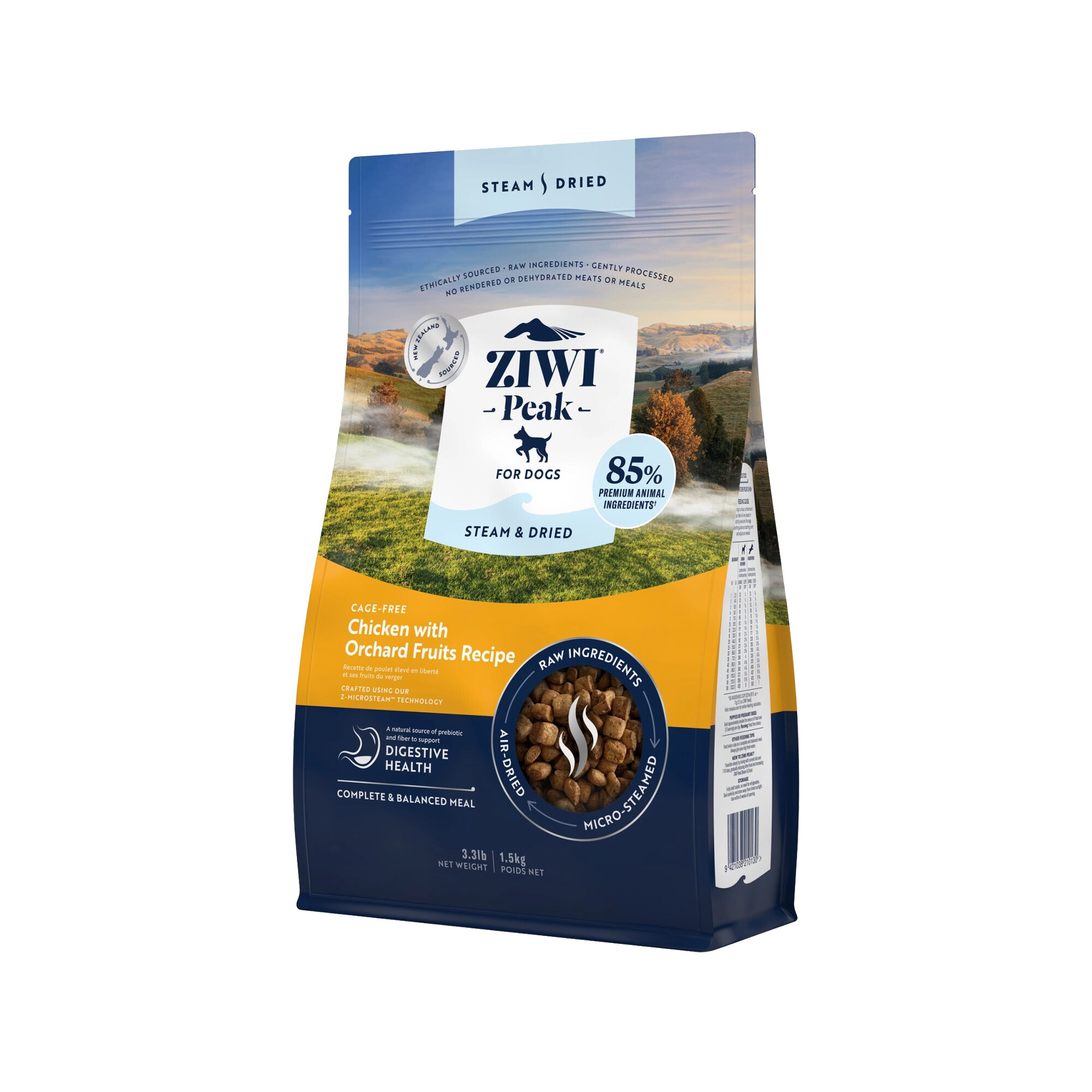 Ziwi Peak Steam & Dried Poulet | Chien | Commander | Medpets.fr